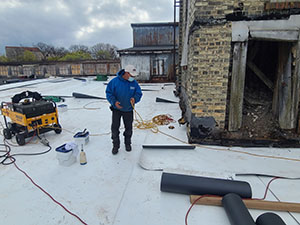 Expert Single-Ply Roofing Solutions | Empire Contractors